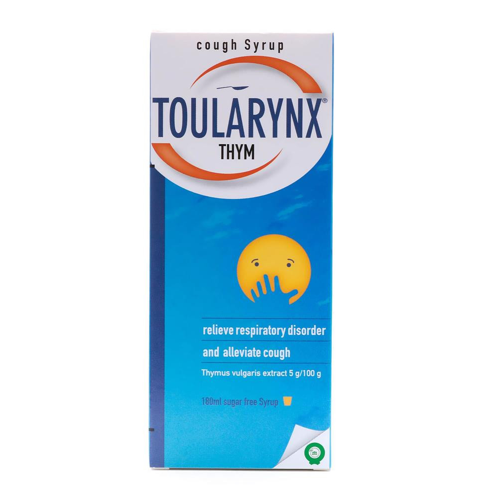 Buy TOULARYNX THYM COUGH SYRUP 180 ML online medilife online pharmacy